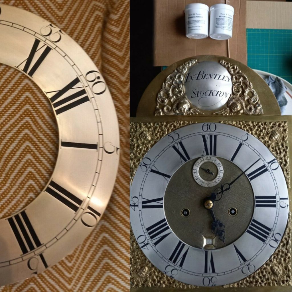 How To Restore And Re-Silver Your Clock Dial - Priory Polishes