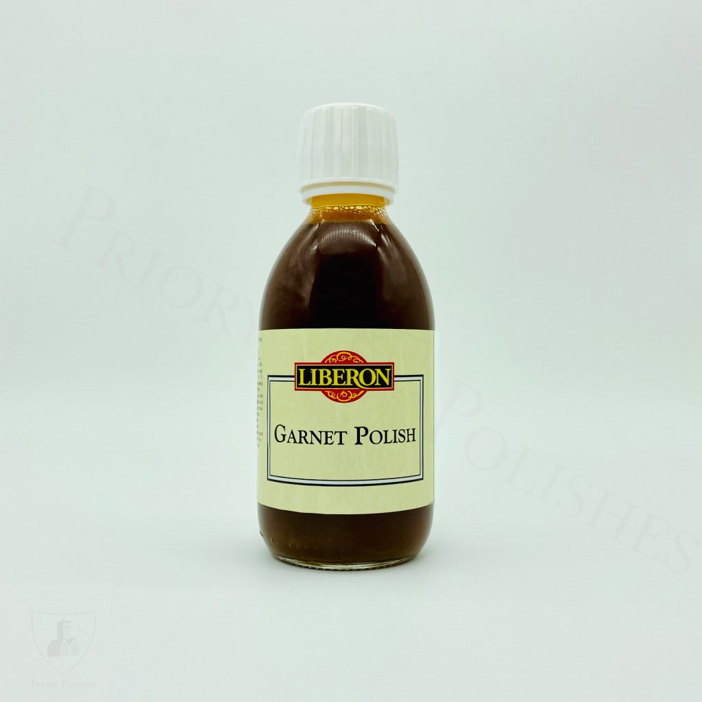 Liberon Garnet Polish - 250ml - A Dark Brown Shellac French Polish ...