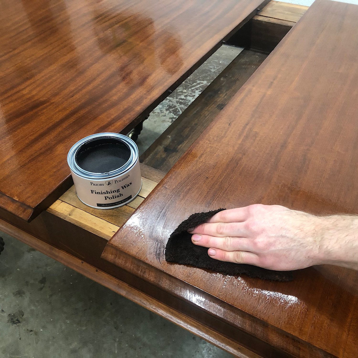 How To Use Burnishing Cream - Priory Polishes