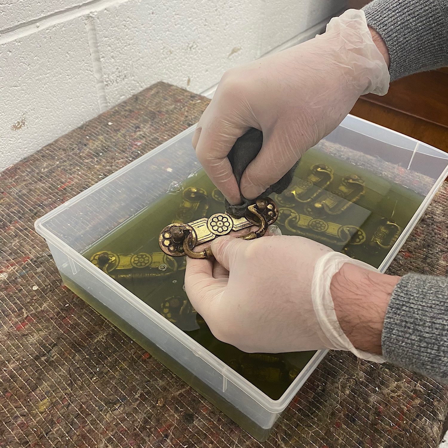 How To Clean Brass Handles - Priory Polishes