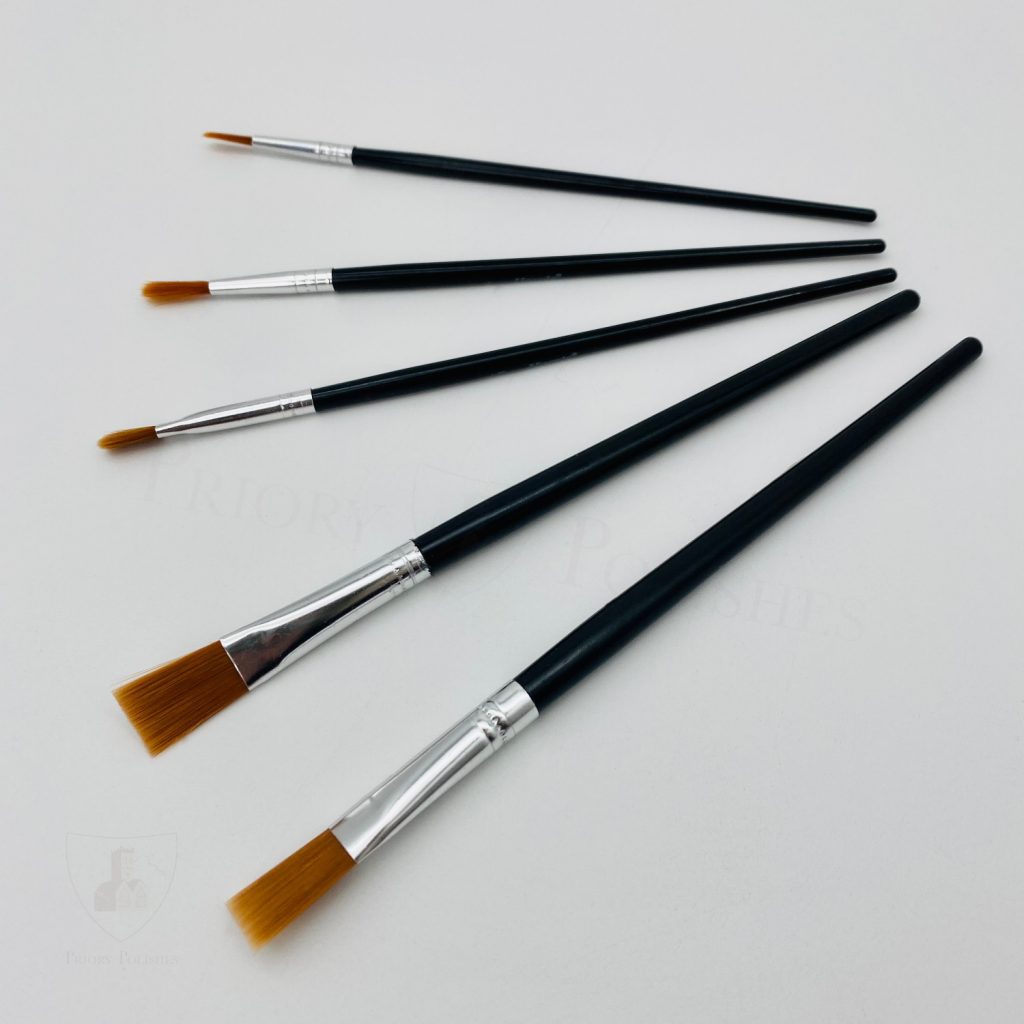 Harris Flat Brush Set - Set Of 10 - Priory Polishes