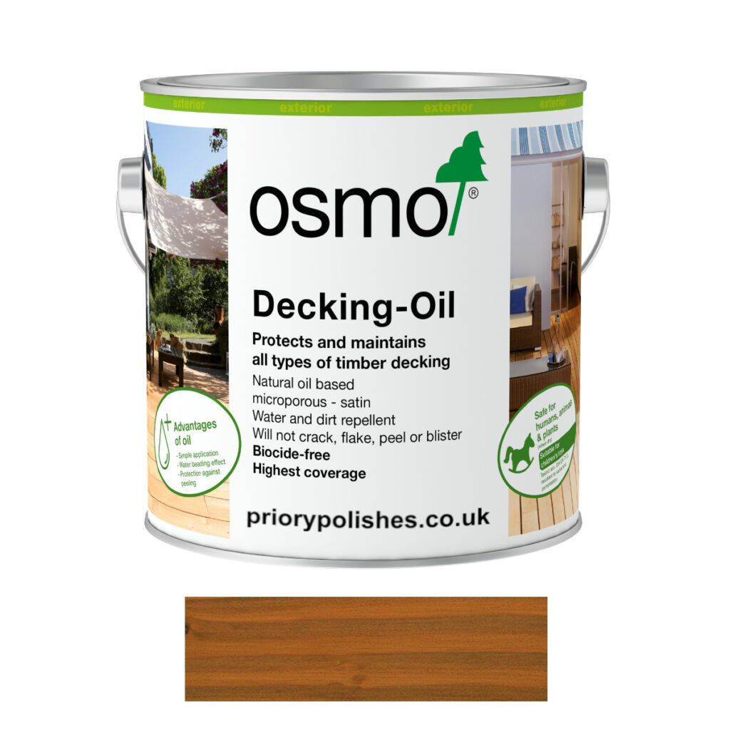 Osmo Decking Oil - All Colours - Priory Polishes