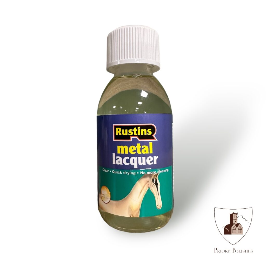 Rustins Metal Lacquer - 125ml - A Clear UV Resistant Lacquer - Priory ...