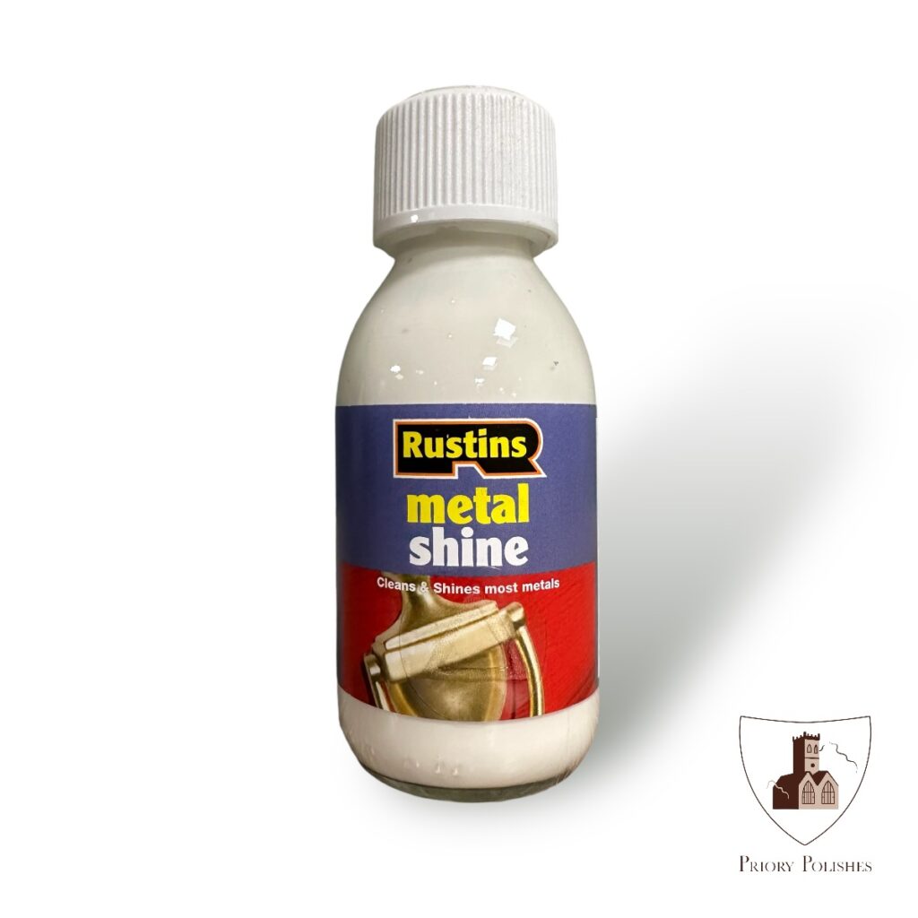 Rustins Metal Shine – 125ml - Cleans And Shines Metals. - Priory Polishes