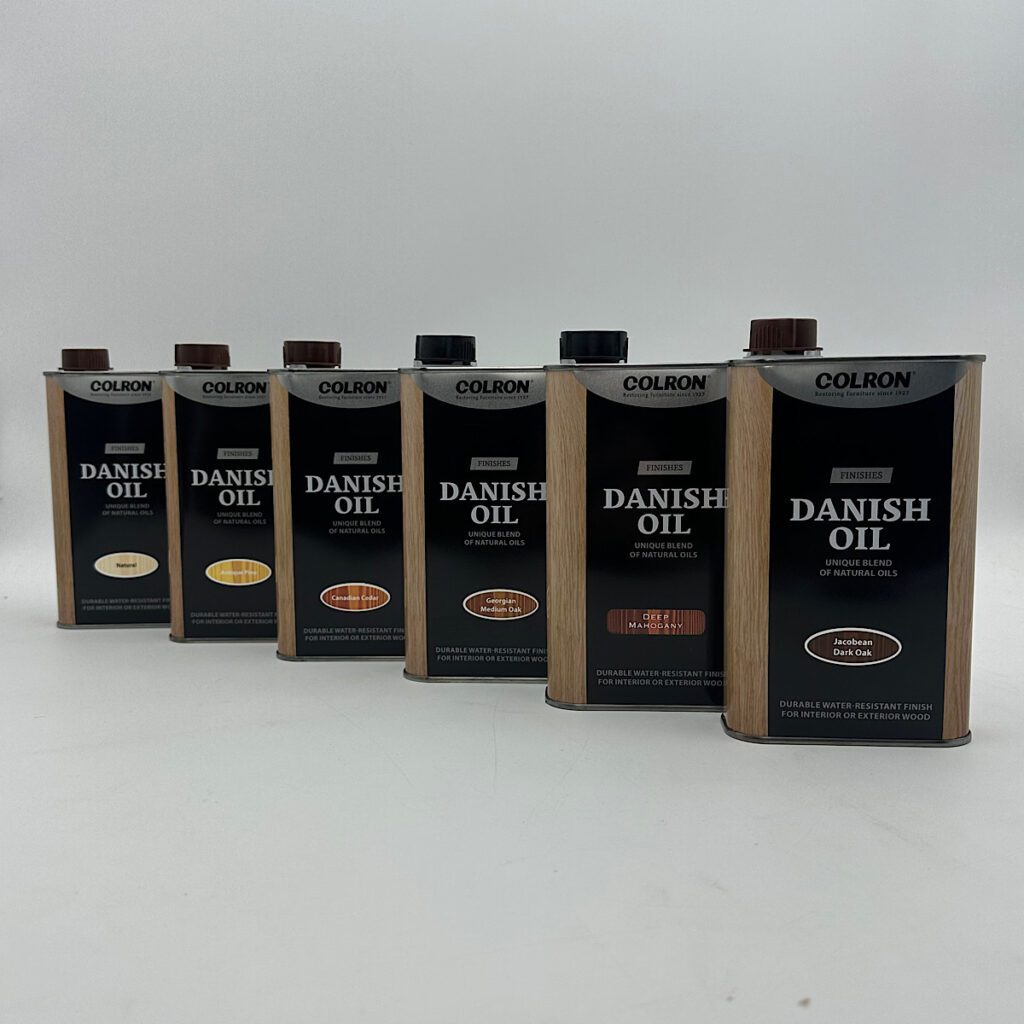 Colron Danish Oil - Available In A Range Of Colours.