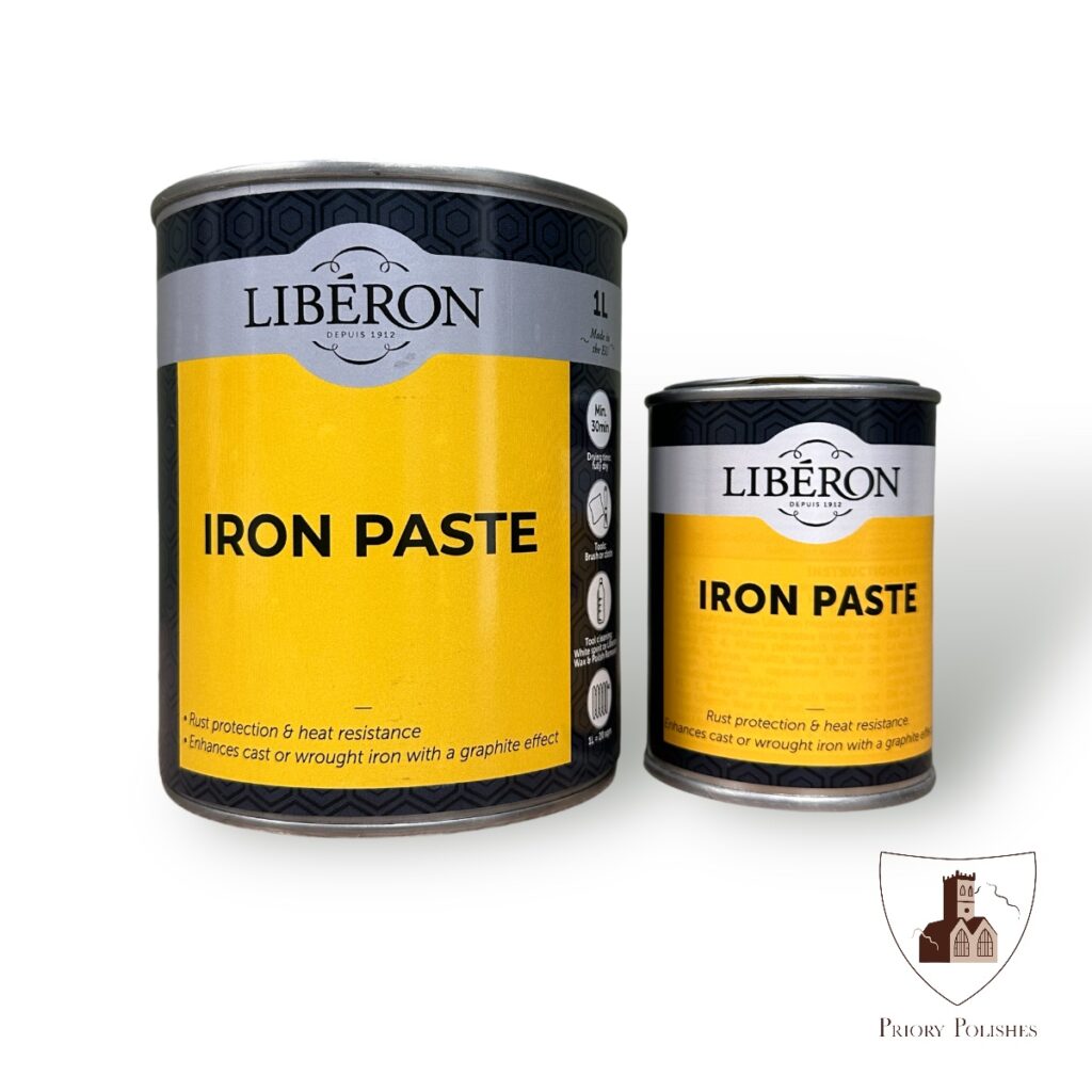 Liberon Iron Paste - For Cast & Wrought Ironwork - Priory Polishes