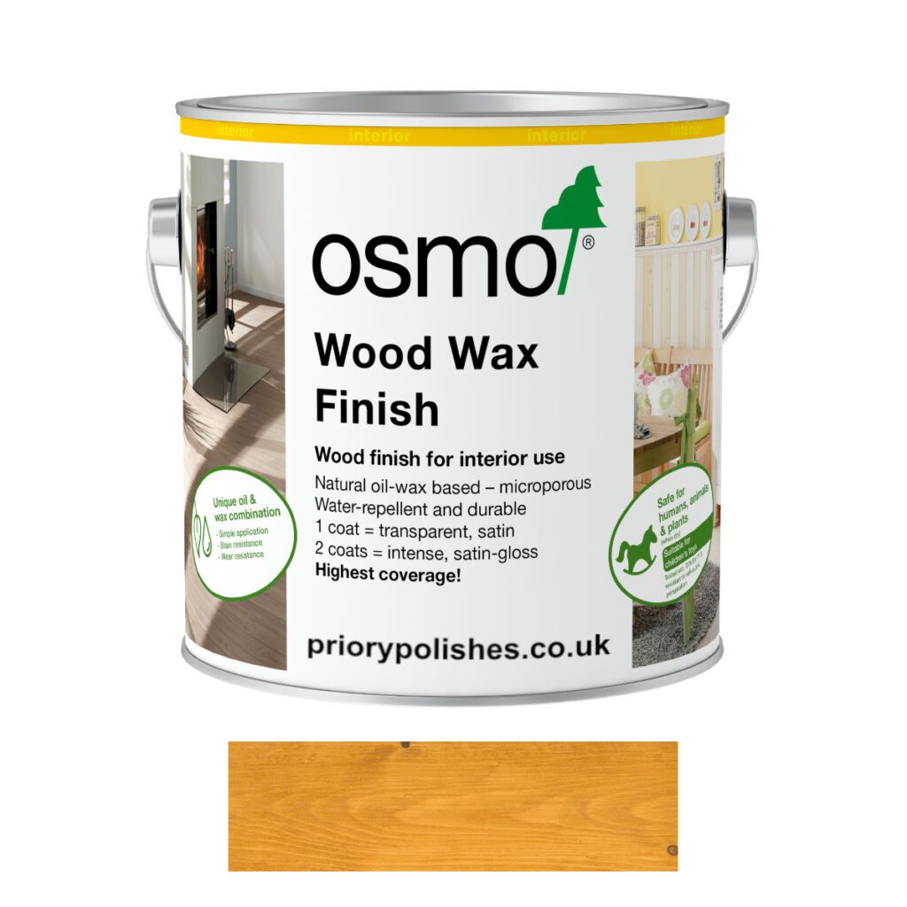 Osmo Wood Wax Finish | Transparent Tones - Priory Polishes