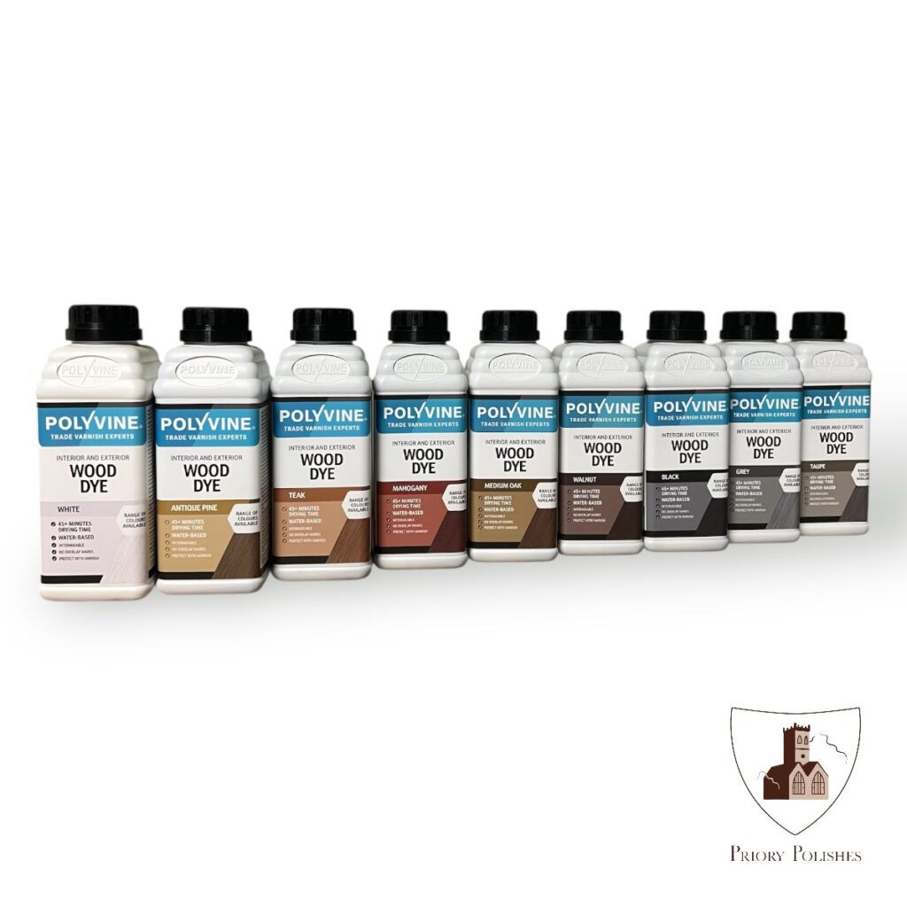 Polyvine Wood Dye - 500 Ml - Priory Polishes