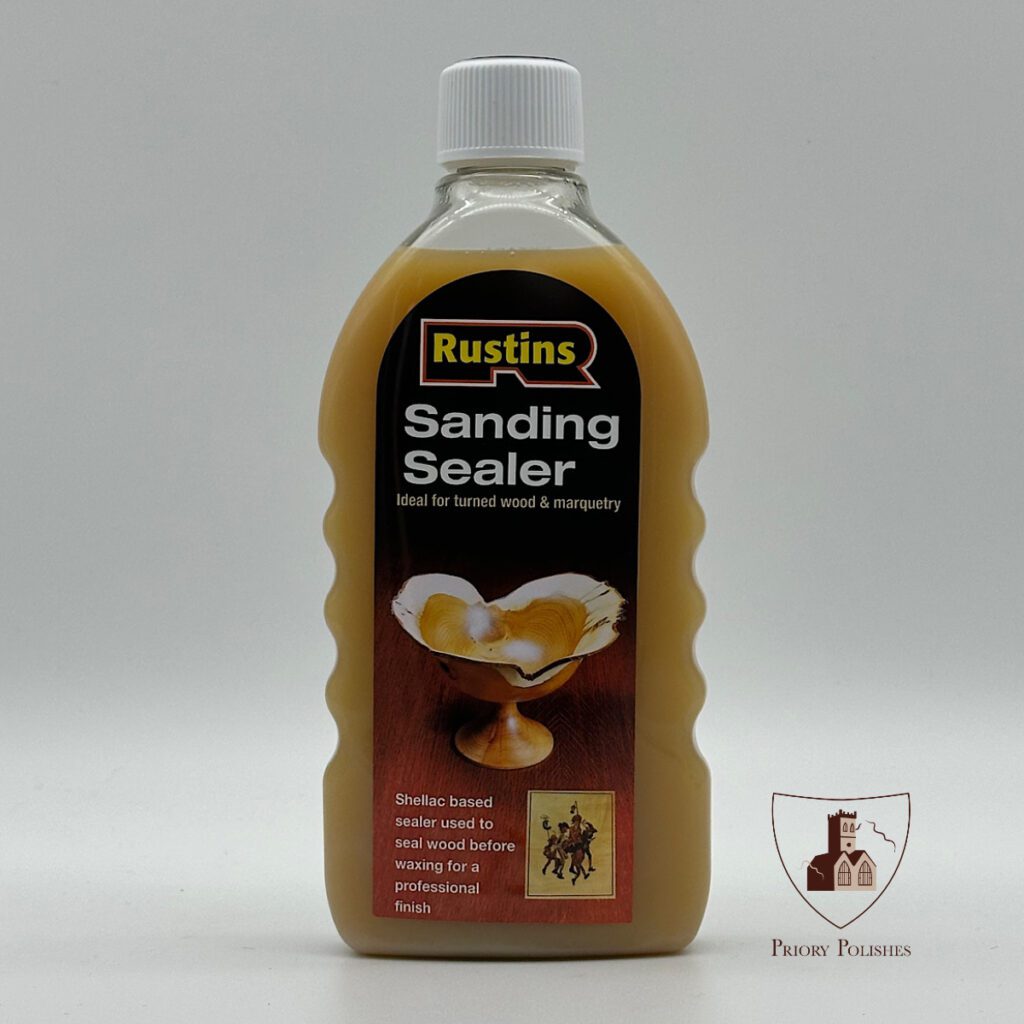 Rustins Shellac Sanding Sealer - Priory Polishes